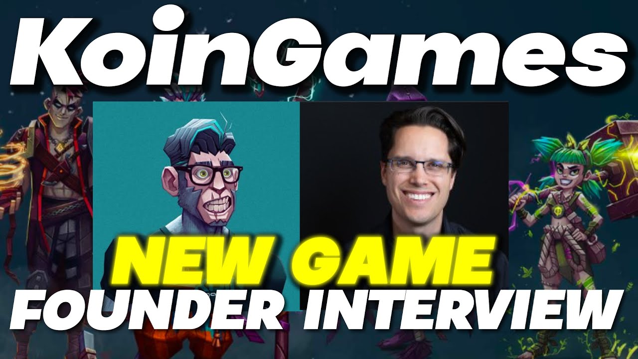 KOIN GAMES - NEW PLAY TO EARN NFT GAME! FOUNDER INTERVIEW - TIM JOOSTE ...