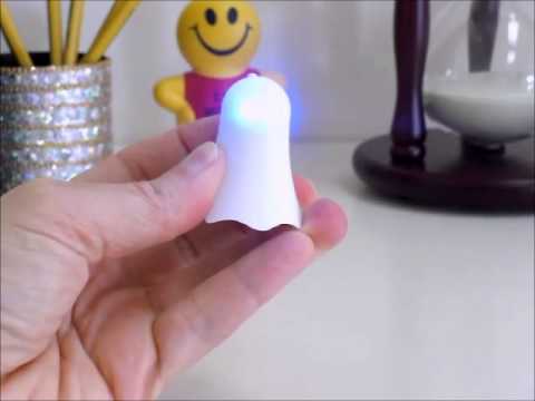 Ghost LED Keychain - YouTube