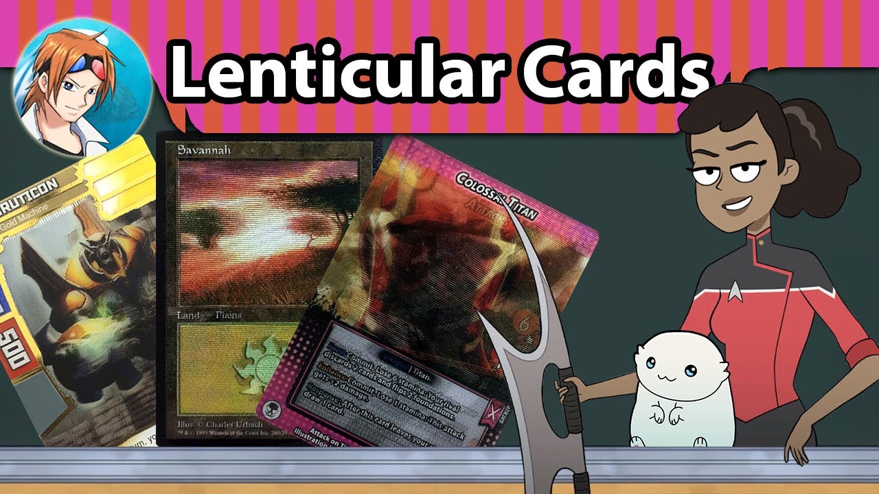 Lenticular "Foil" Cards (UniVersus TCG & More) - YouTube