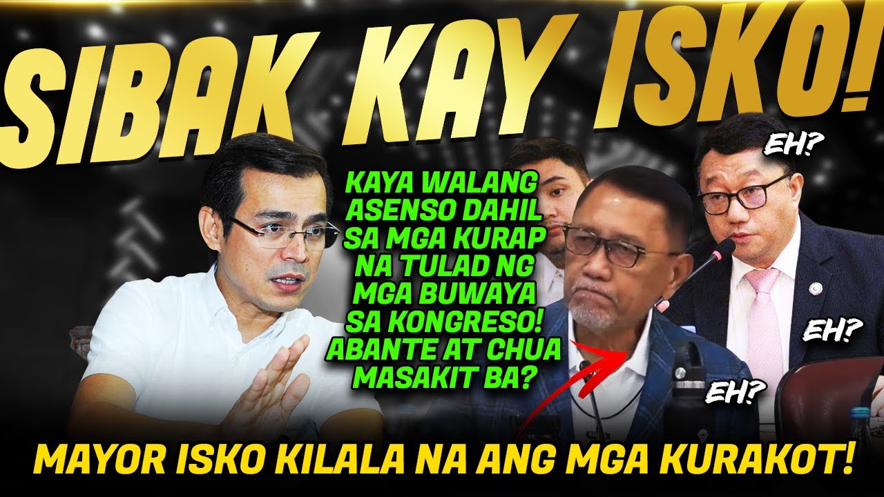 MAKAPANINDIG BALAHIBONG SINAGOT NI ISKO MORENO SI ABANTE JOEL CHUA/ACOP ...