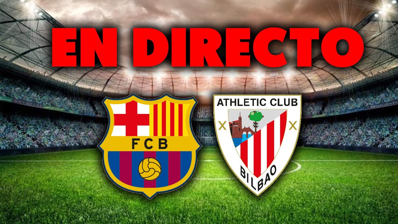 🔴EN DIRECTO : FCB vs ATH · EN VIVO REACCIONANDO AL PARTIDO DE LALIGA ...