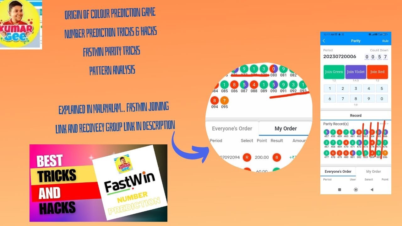 ORIGIN OF COLOUR PREDICTION| NUMBER & COLOUR PATTERN ANALYSIS | FASTWIN ...
