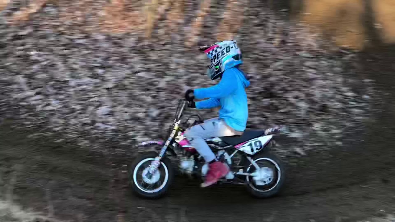 Backyard Pit Bike Track at Sopers - YouTube