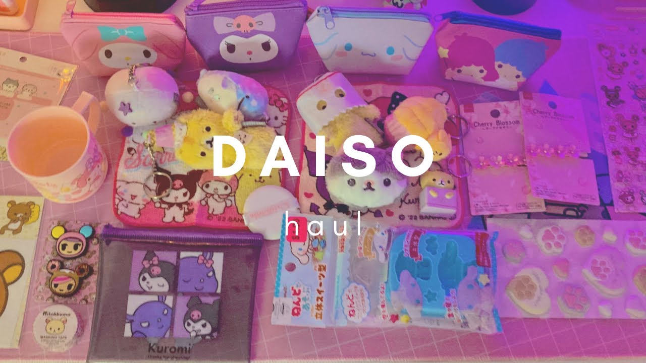 DAISO haul! UNBOXING keychains: DAISO NY - YouTube