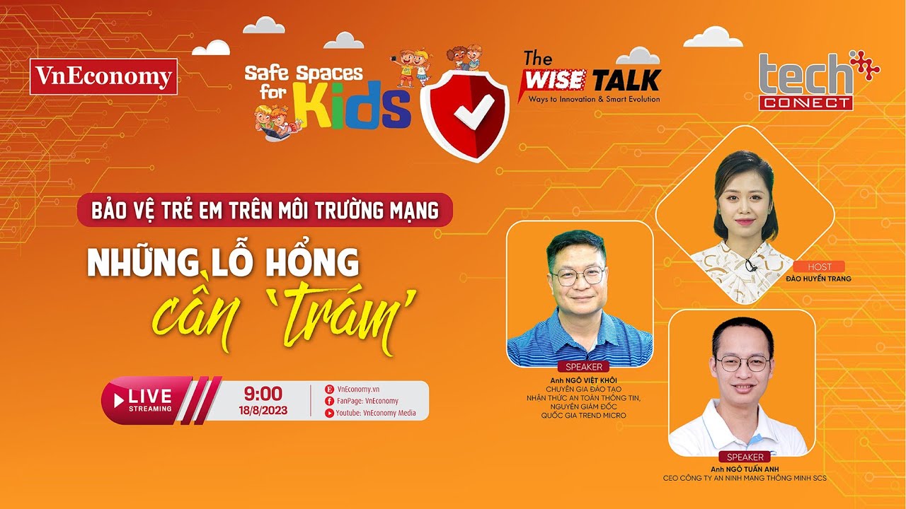The WISE Talk #09 | Bảo vệ trẻ em trên môi trường mạng: Những lỗ hổng cần 'trám' - YouTube