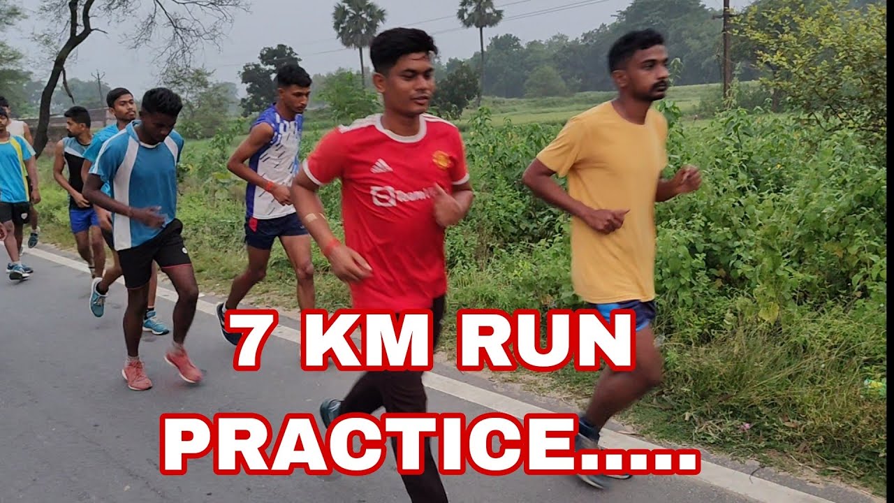 7 km run practice this morning#armyphysicaltraining#josh academy - YouTube