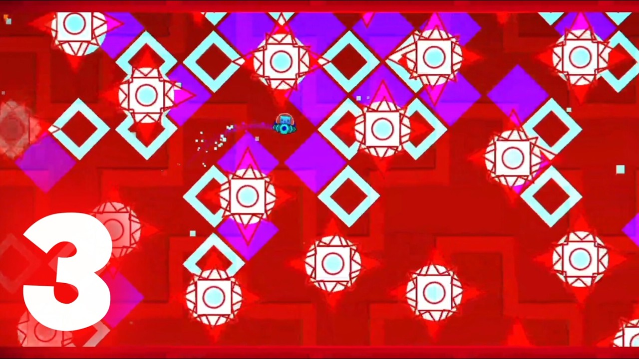 🔴 RED WORLD 70% (EXTREME DEMON) [#3] - Geometry Dash - YouTube