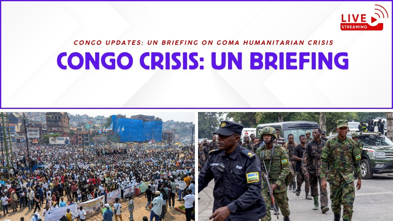 Congo Crisis: UN Briefing on Goma Updates | Nordic Today Live - YouTube