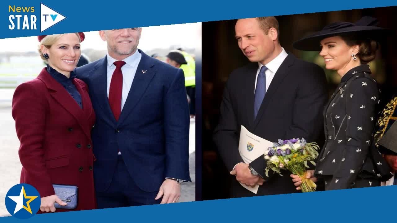 Zara and Mike 'very different' to Kate and Will when it comes to PDA ...
