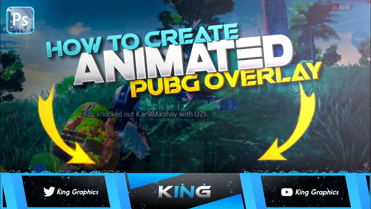 How to create Animated overlay in Android Mobile | King Graphics - YouTube
