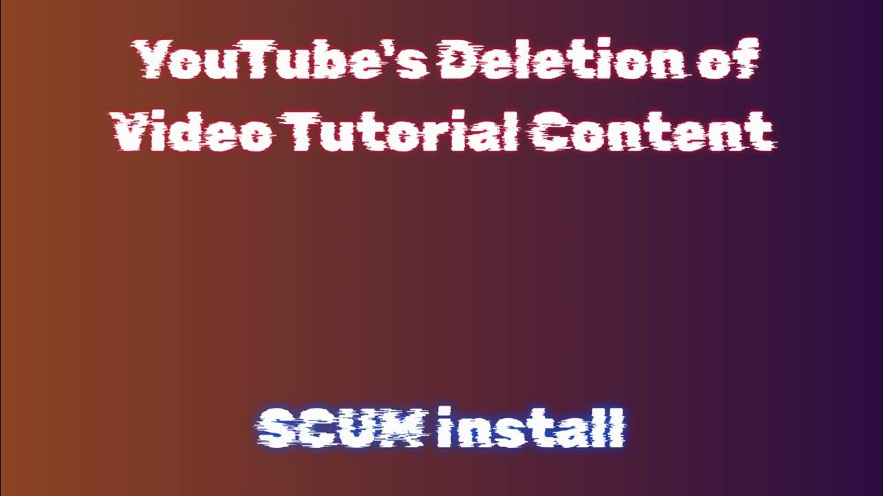 📥 SCUM DOWNLOAD | SCUM PC Download Guide | SCUM GAME DOWNLOAD - YouTube