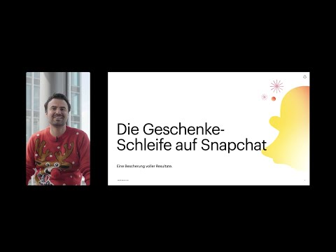 Webinar: Die Geschenke-Schleife auf Snapchat