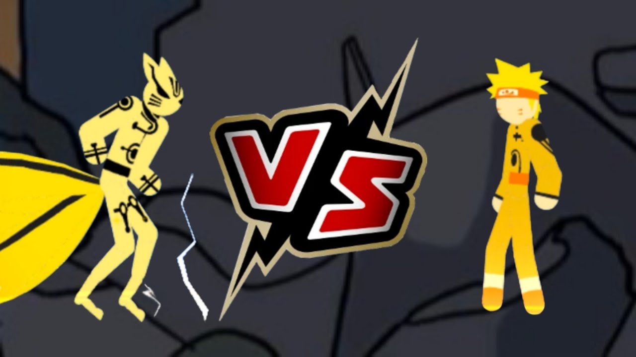 Stickman Warriors Fight | Hard Mode| Naruto Beast Vs Naruto Kyubi - YouTube