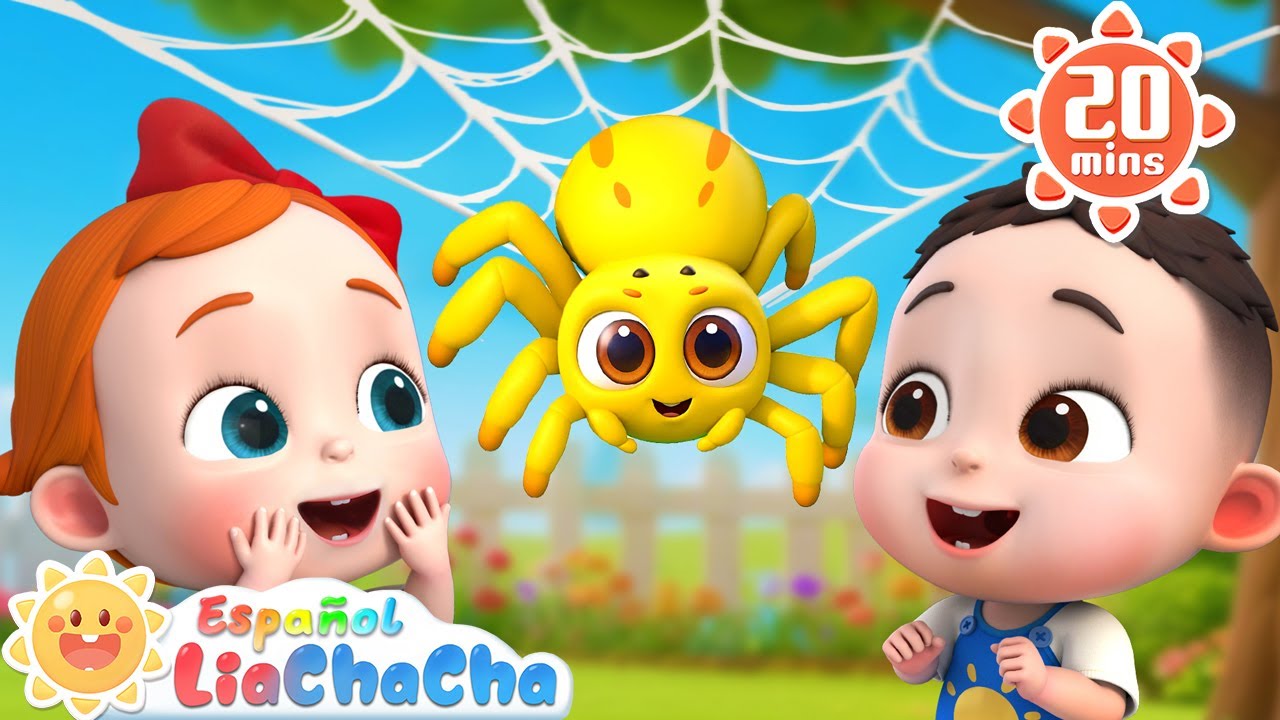 La Pequeñita Araña | Itsy Bitsy Spider | LiaChaCha en Español ...
