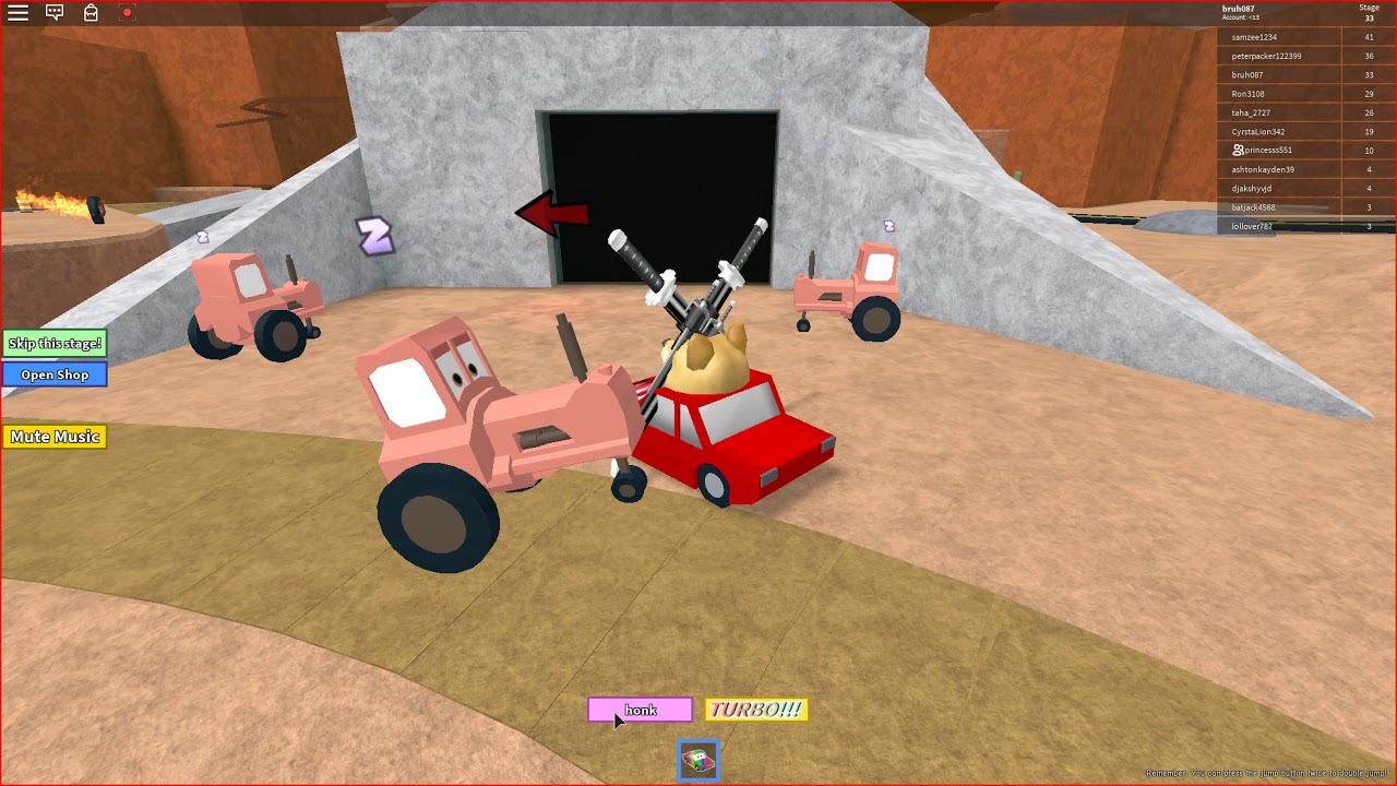 Cars 3 obby part 2!!!! - YouTube