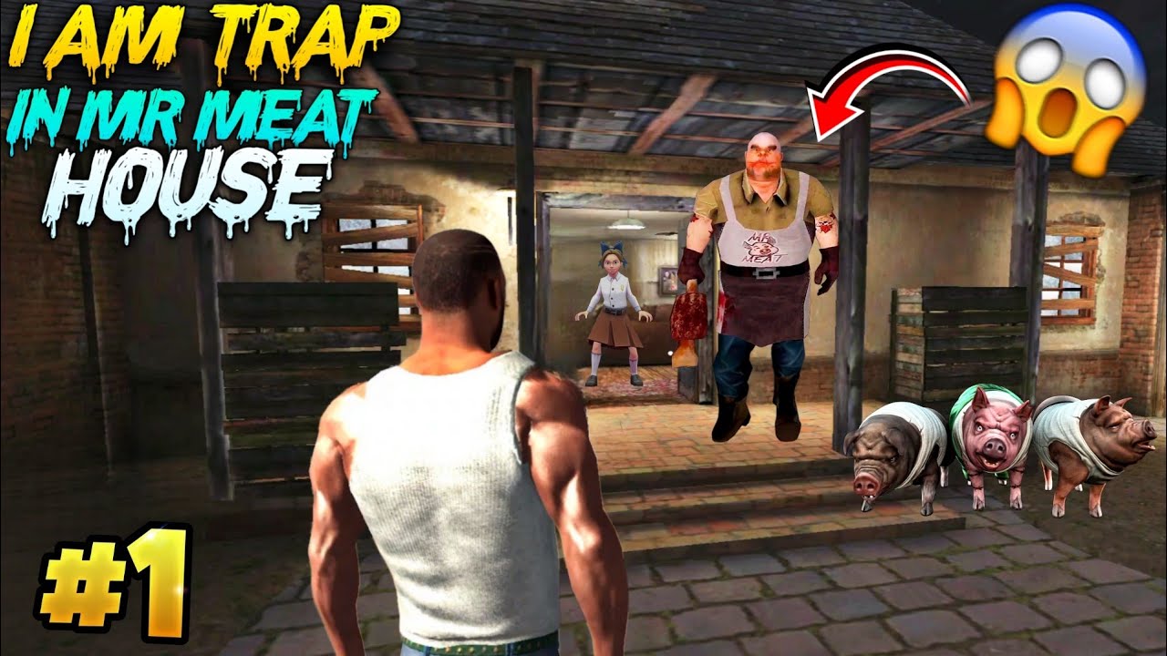 "🚴 TRAPPED IN MR. MEAT'S TERRIFYING HOUSE! 🏚️ | INDIAN BIKE 3D ESCAPE ...