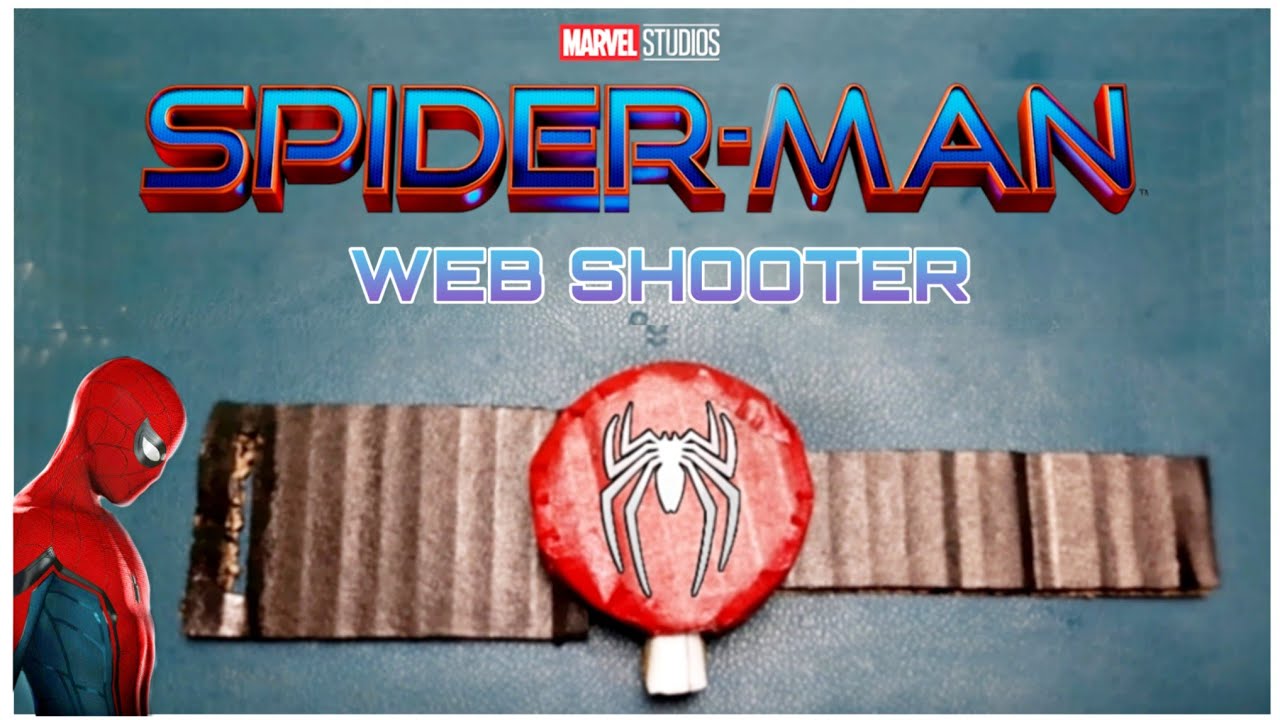 HOW TO MAKE SPIDER MAN WEB SHOOTER WITH CARDBOARD || DIY SPIDERMEN WEB ...