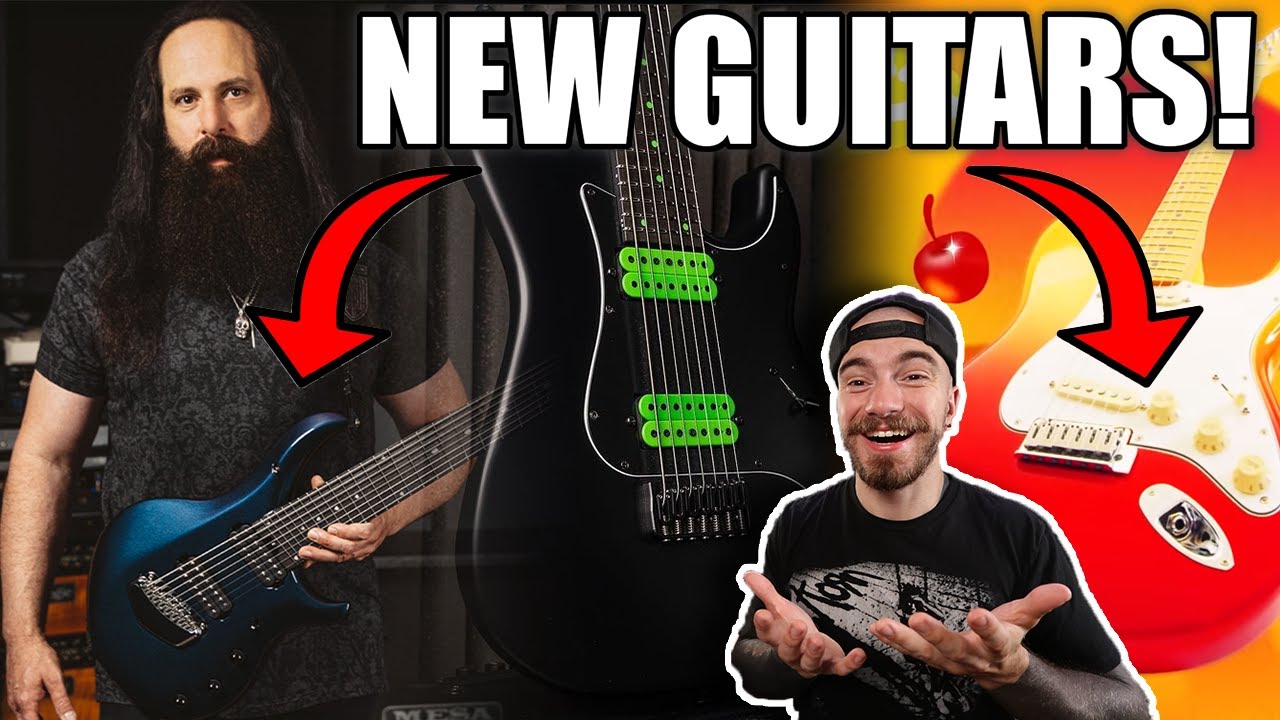 MUSIC MAN 8 STRING, NEW KIESEL BARITONE, AND NEW FENDER GUITARS! - YouTube