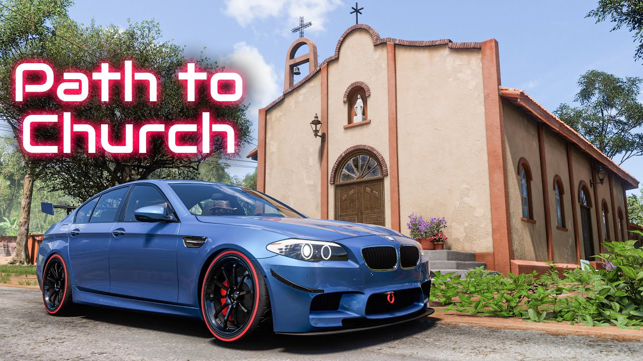 🔥 BMW M5 - Path to Church 🔥 Forza Horizon 5 • RTX 4090 - YouTube
