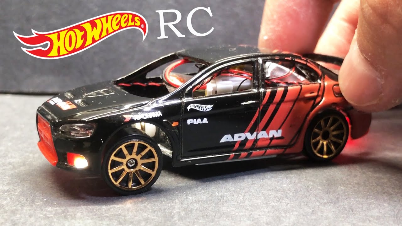 Hot Wheels RC drift car DIY | Mitsubishi Lancer Evolution Rally car ...