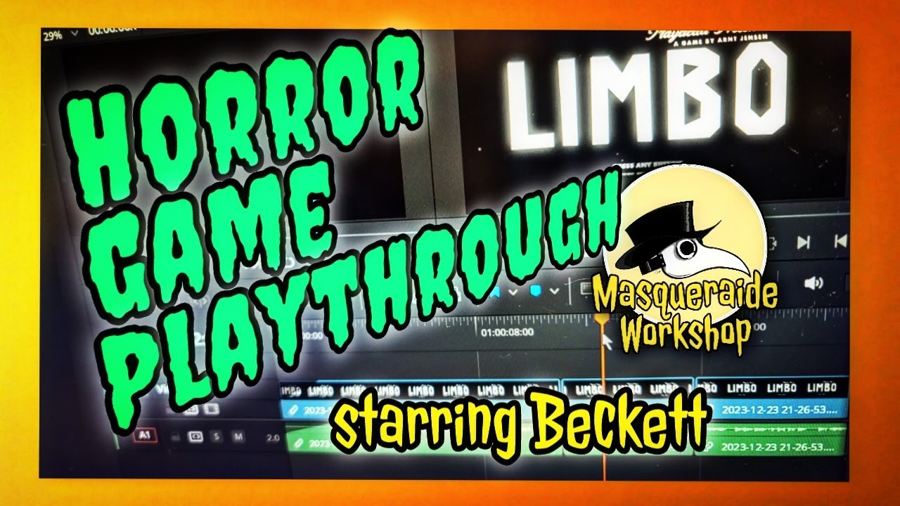 LIMBO - Horror Game Playthrough Part 1 - starring Beckett - YouTube