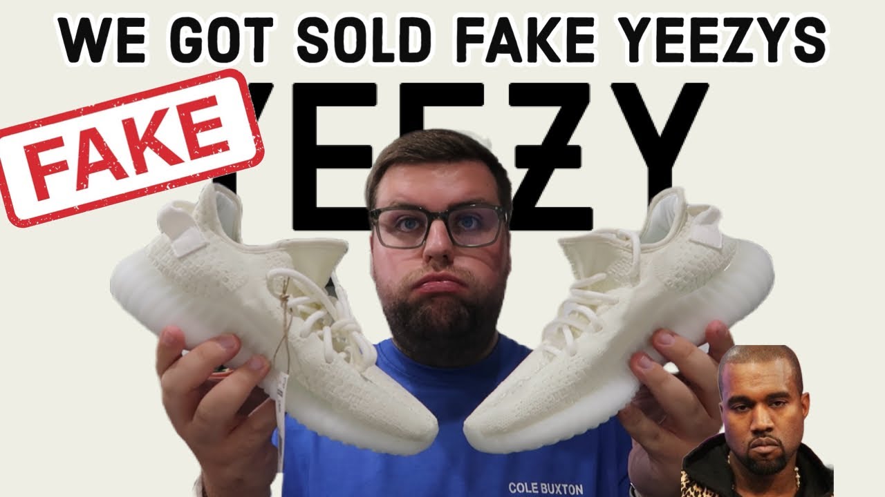 WE GOT SOLD FAKE YEEZYS - YouTube