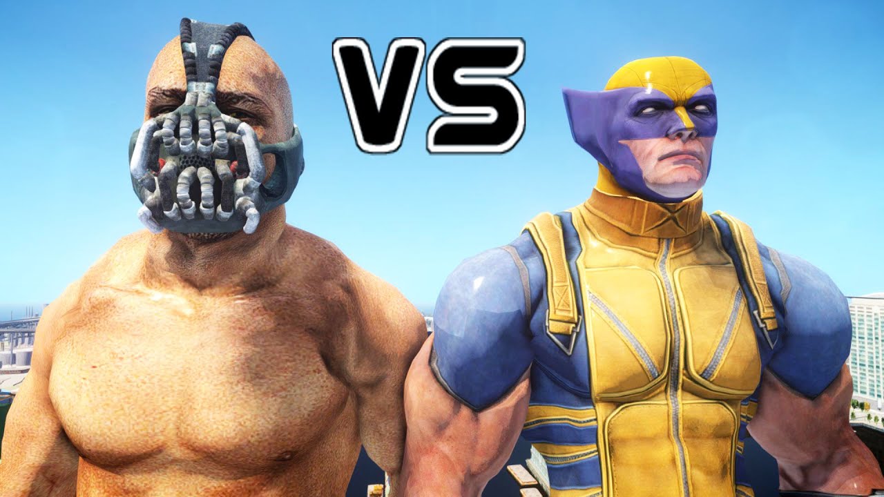 WOLVERINE VS BANE - EPIC BATTLE - YouTube
