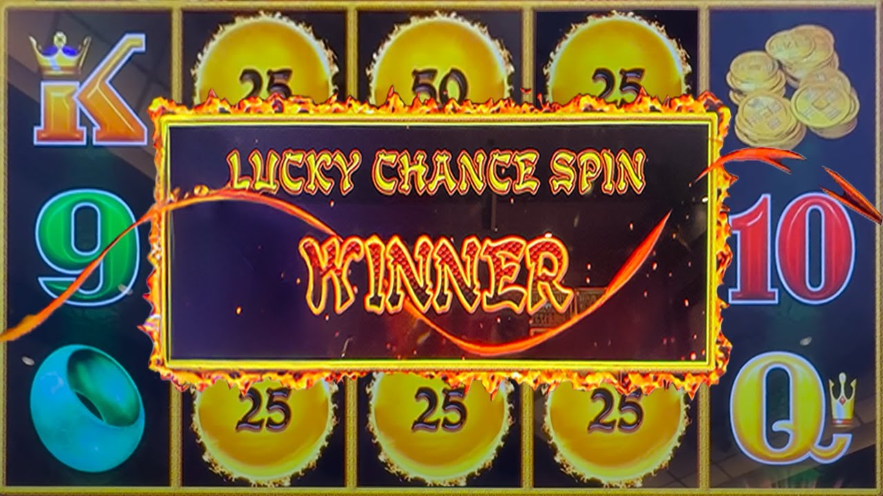 $12.50 LUCKY CHANCE SAVES IT ALL on DRAGON CASH - YouTube