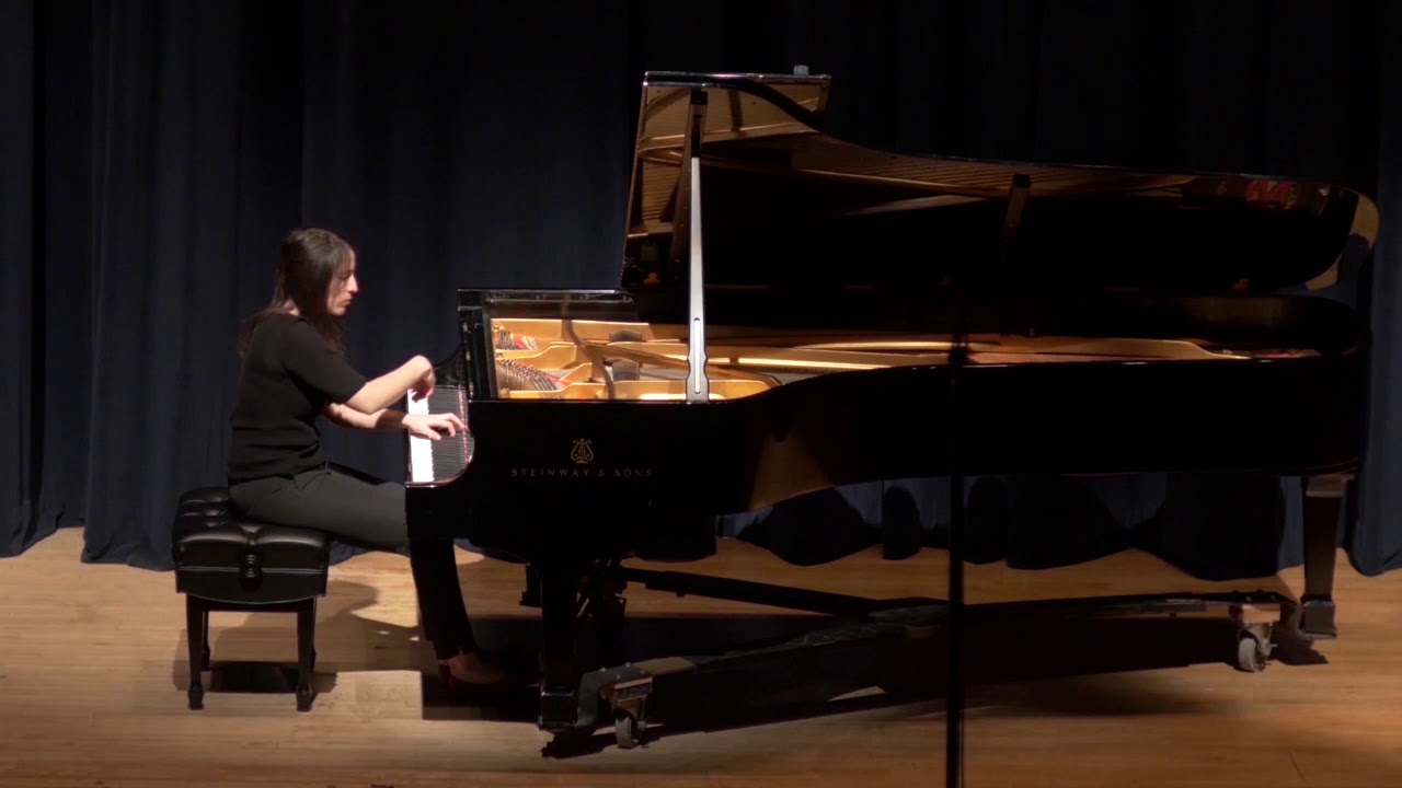 Franz Schubert Sonata D959 No 22 Fourth movement Lucia Alvarez Nunez ...