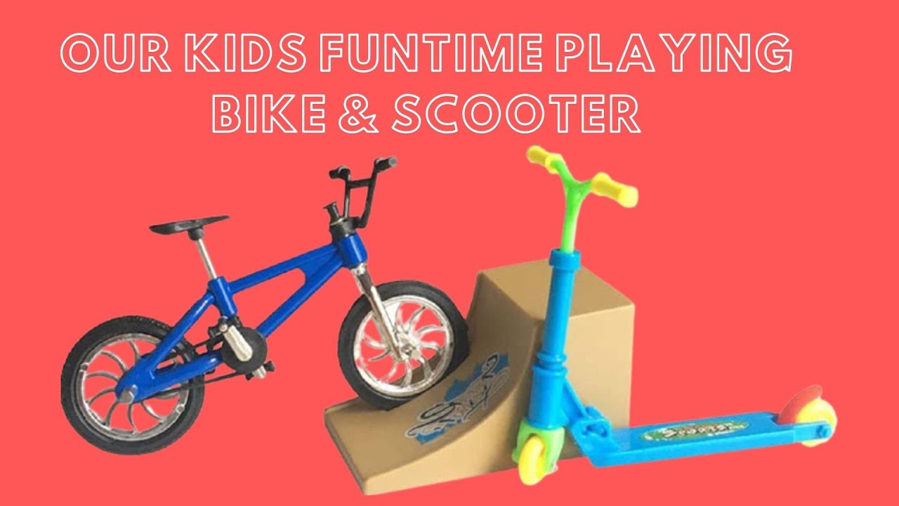 Weekend playtime with bikes and scooters 周末的亲子时光 | 老外的带娃日常 |英国生活 | 三个混血 ...