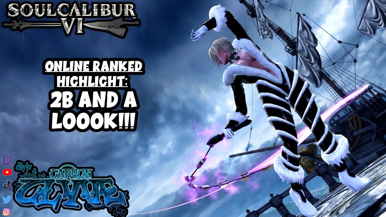 Soul Calibur VI Ranked Set Highlight: 2B and a LOOOK (Ivy vs 2B) - YouTube