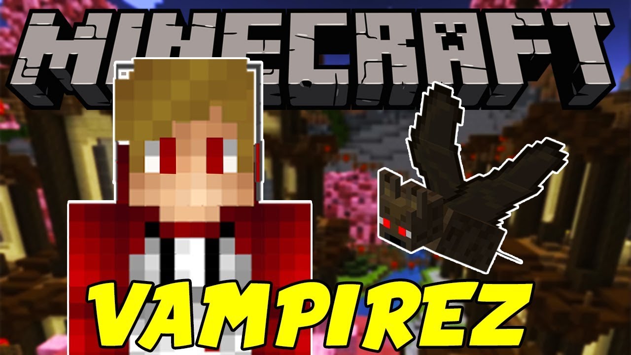 Becoming A Vampire! Minecraft Vampirez - YouTube
