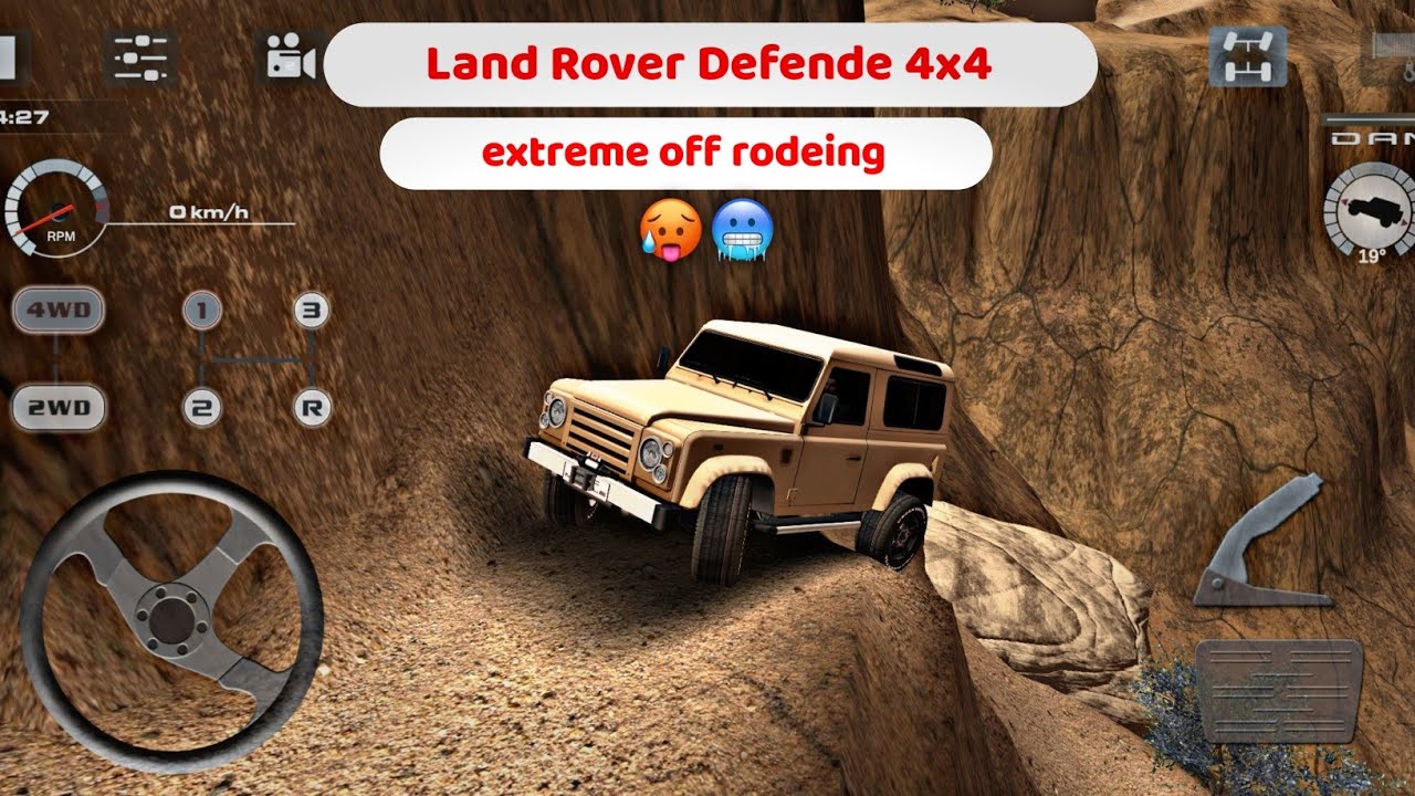 Offroad 4x4 Driving Simulator - Land Rover Defender Gameplay #1 Car ...