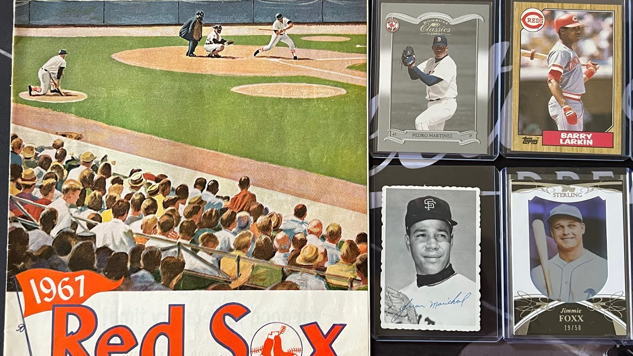 Naples Card Show Pickups - Red Sox Program and Marichal - YouTube