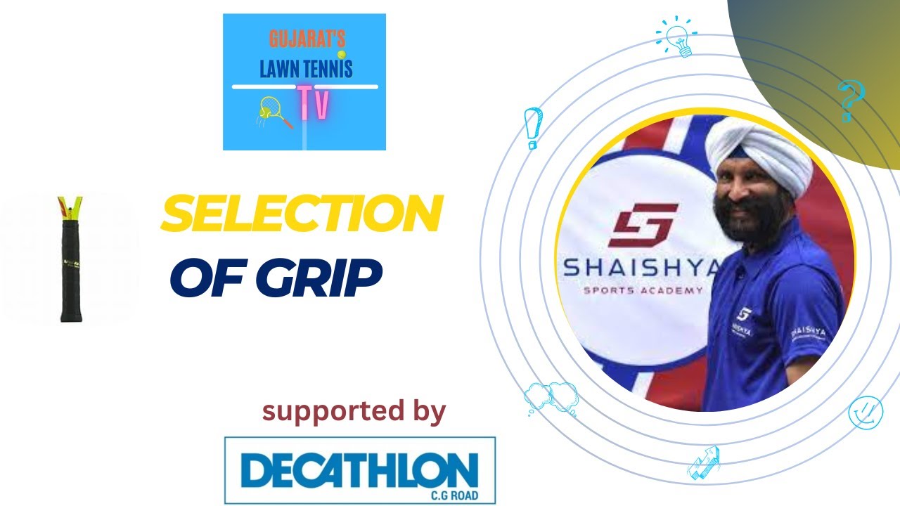 Base grip and over grip selection for Tennis players - YouTube