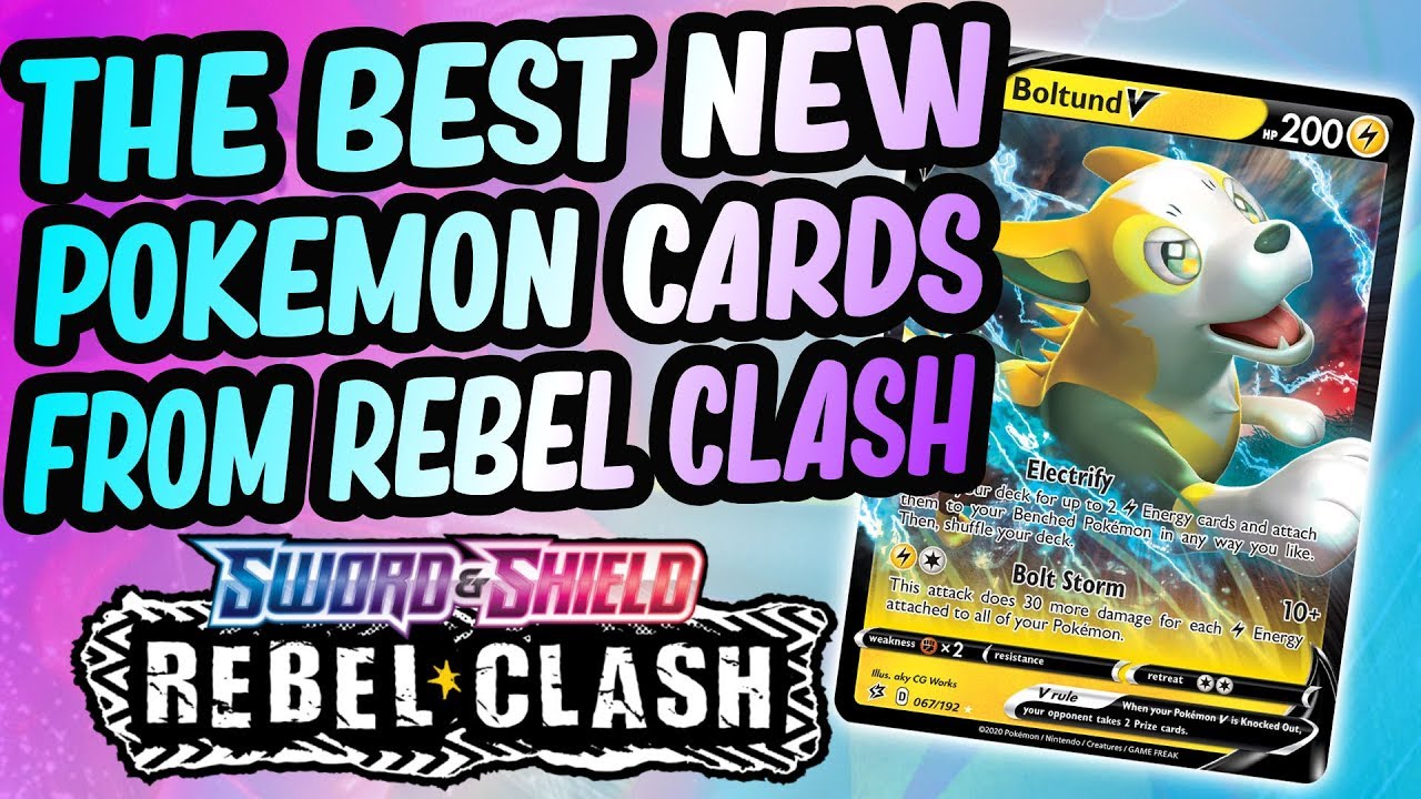 New Game Changing Cards? Rebel Clash Standard Format | Pokemon TCG ...