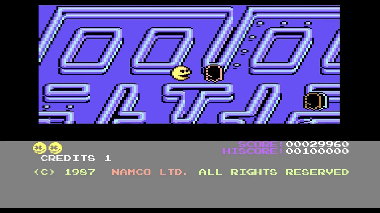Pac-Mania - Gameplay! (C64) - YouTube