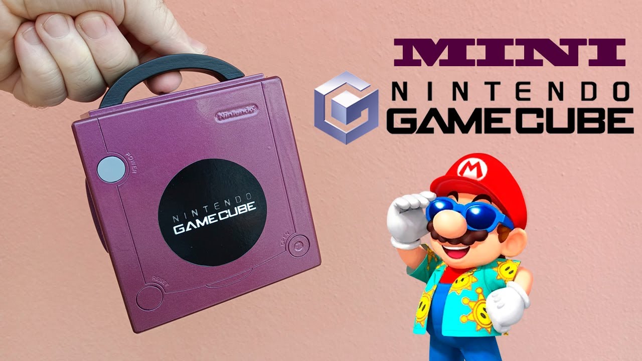 Montei Meu Próprio Mini NINTENDO GAME CUBE! - YouTube