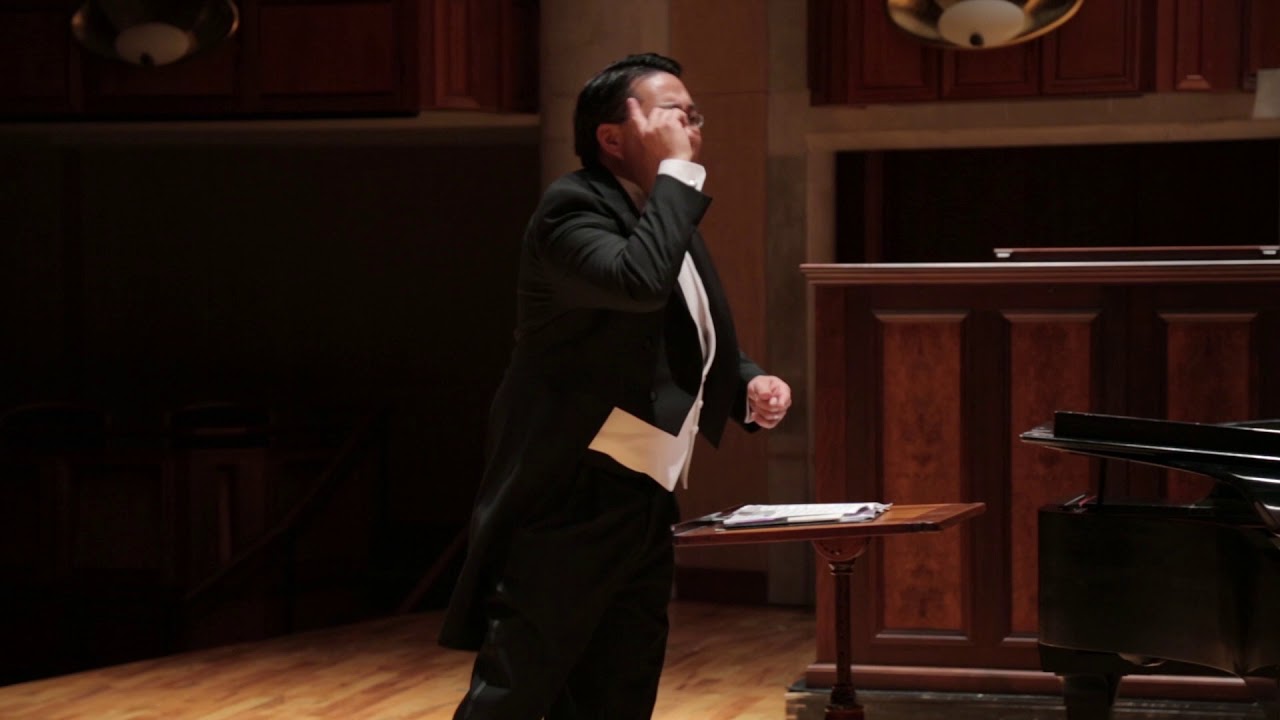 Conductor Kyle Fleming - DU Men's Chorus - "Glory, Glory, Hallelujah ...
