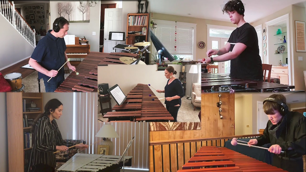 I Wonder As I Wander Mallet ensemble (arr. Corbin) - YouTube