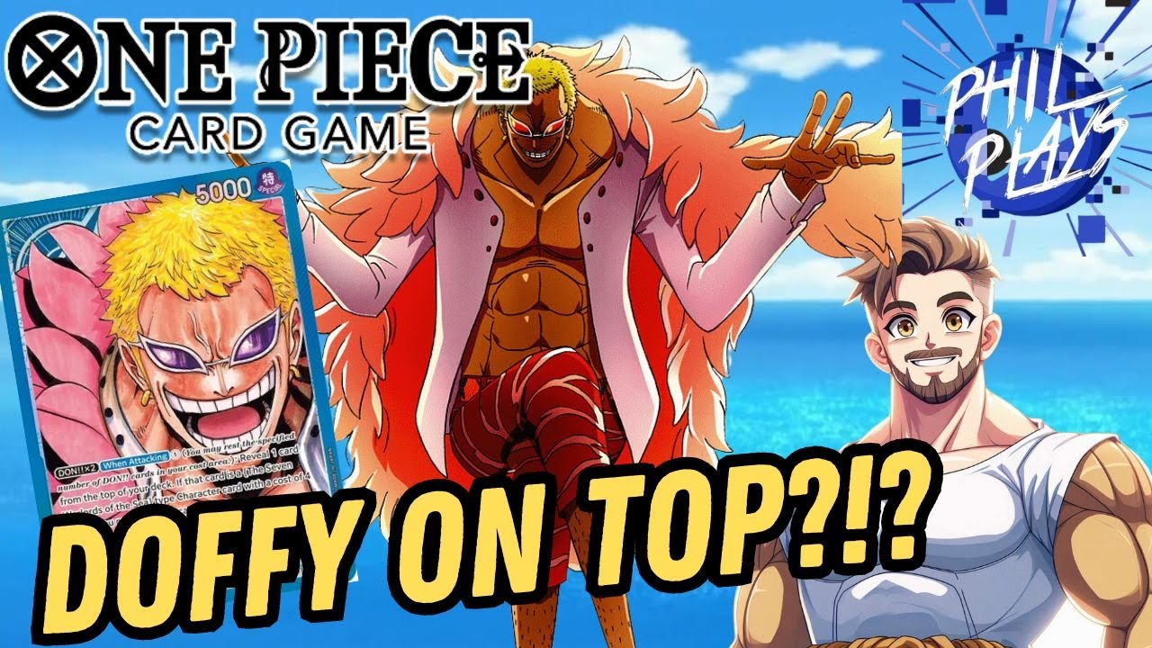 Blue Doflamingo TOP DECK in FORMAT?!? One Piece Card Game - YouTube