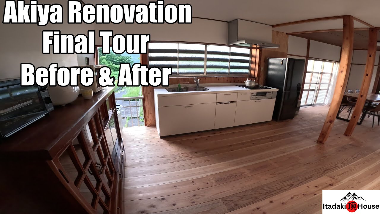 Japan Akiya Renovation Myoko | Itadaki House Final Tour | Renovations ...