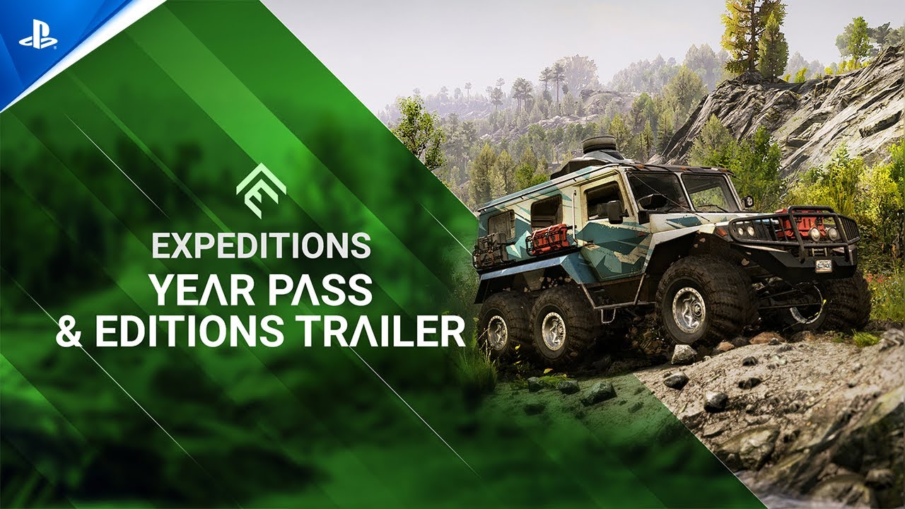 Expeditions: A MudRunner Game - Year Pass & Editions Trailer | PS5 ...