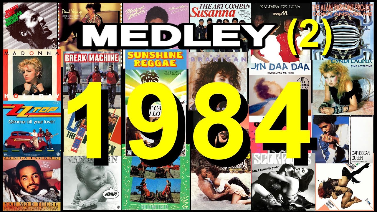 Hit Parade France 1984 / Medley TOP 40 international - YouTube