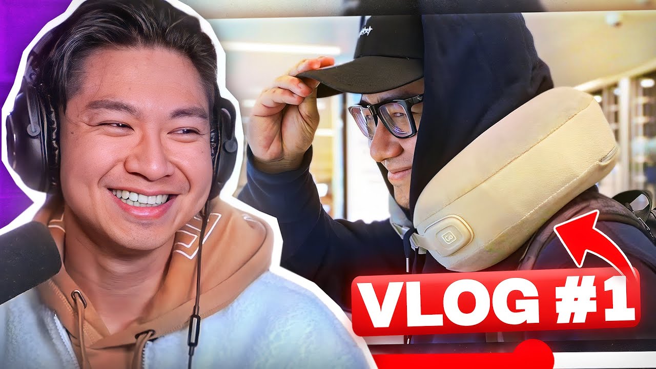 Je réagis au VLOG#1 de Kevin ! (Mission Singapour) - YouTube