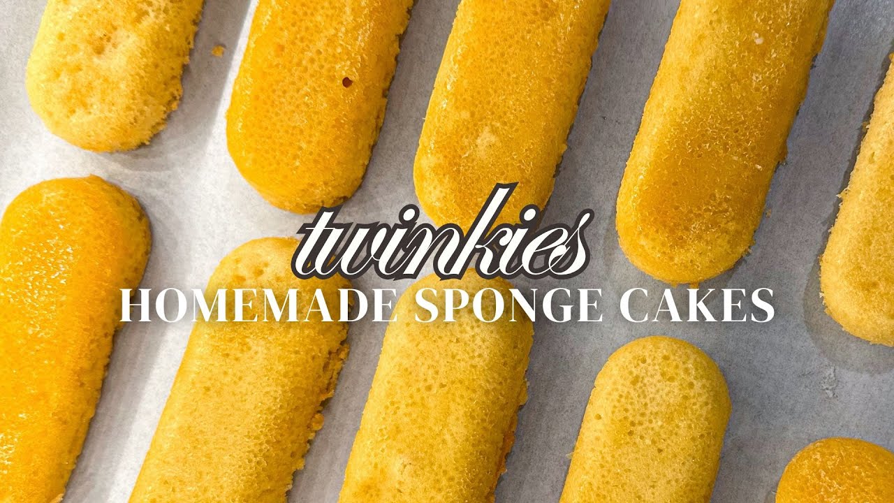 How to make Homemade Twinkies - YouTube