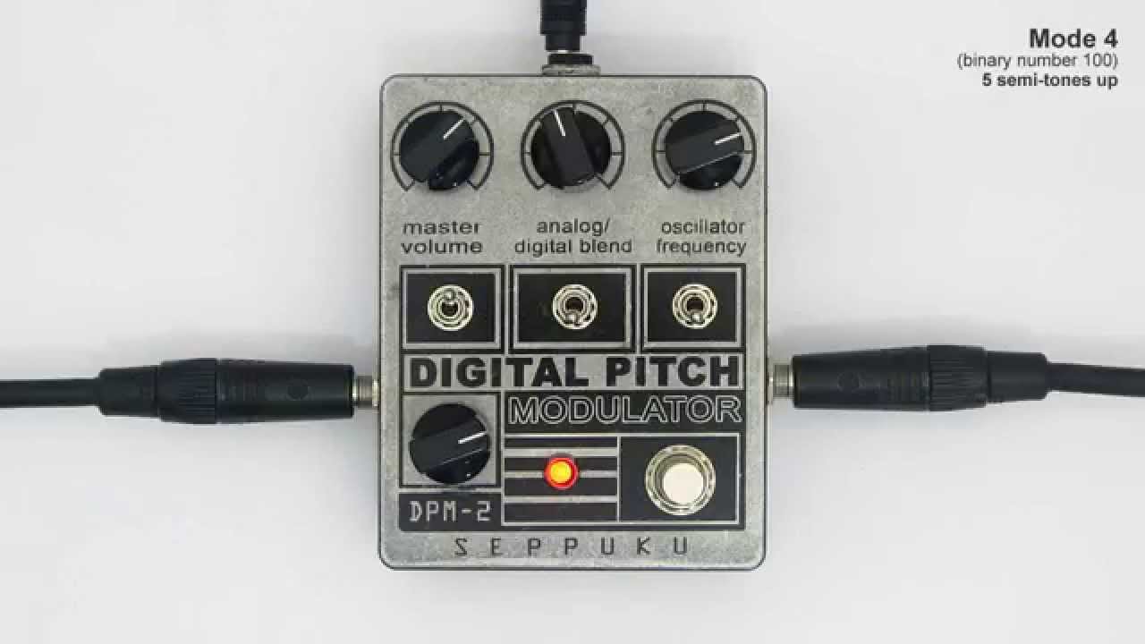 Seppuku DPM-2 Digital Pitch Modulator Demo - YouTube