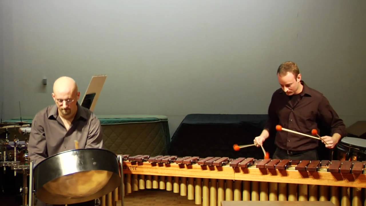 Open Window - steel drum and marimba duet - YouTube