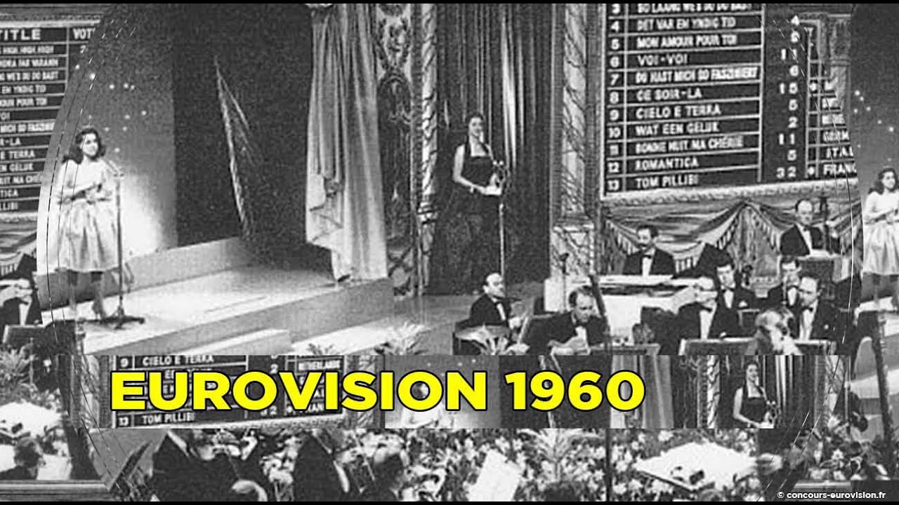 Eurovision 1960 - Full Voting - YouTube