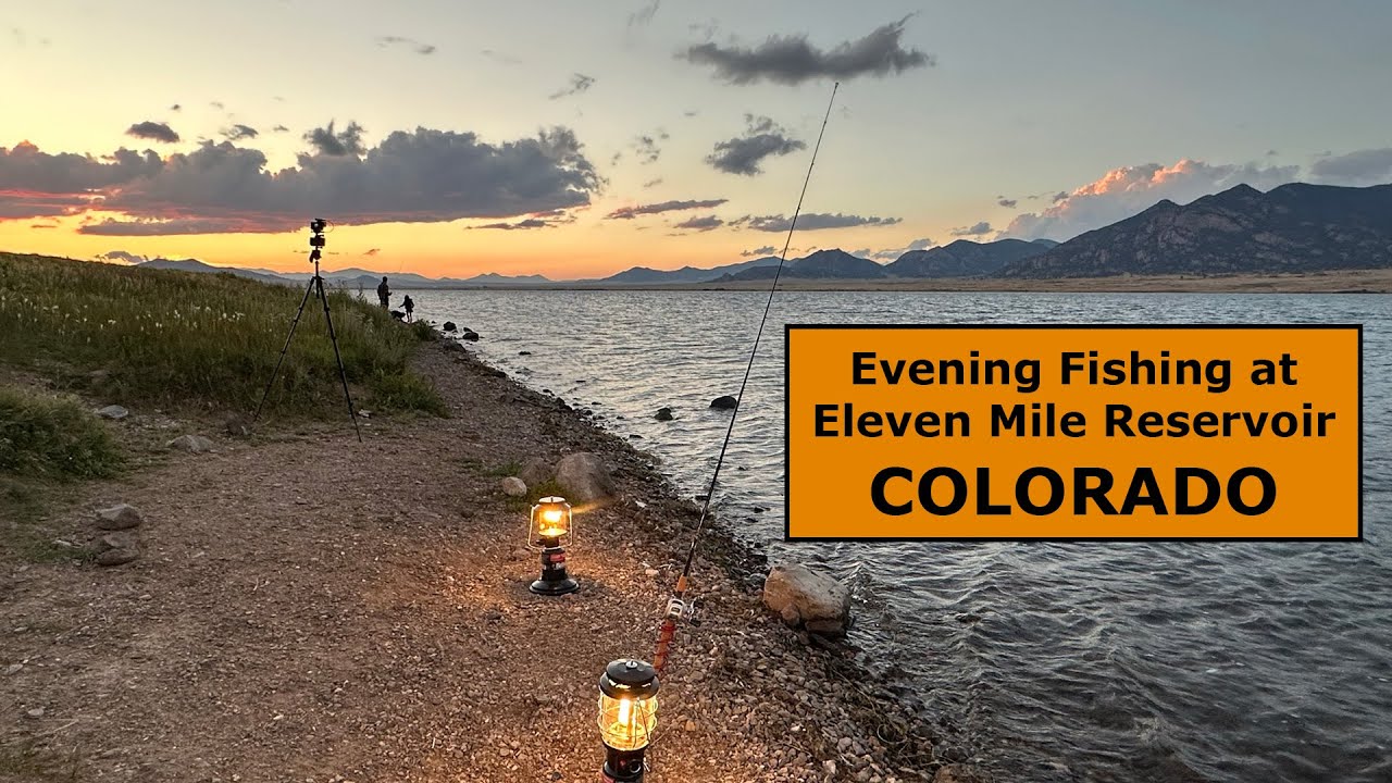 1st Time Evening Fishing at Eleven Mile Lake in Colorado - YouTube
